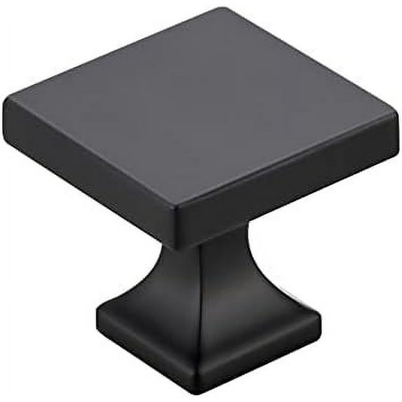 Cabinet Knobs Matte Black Square Knobs for Cabinets and Drawers Cabinet ...