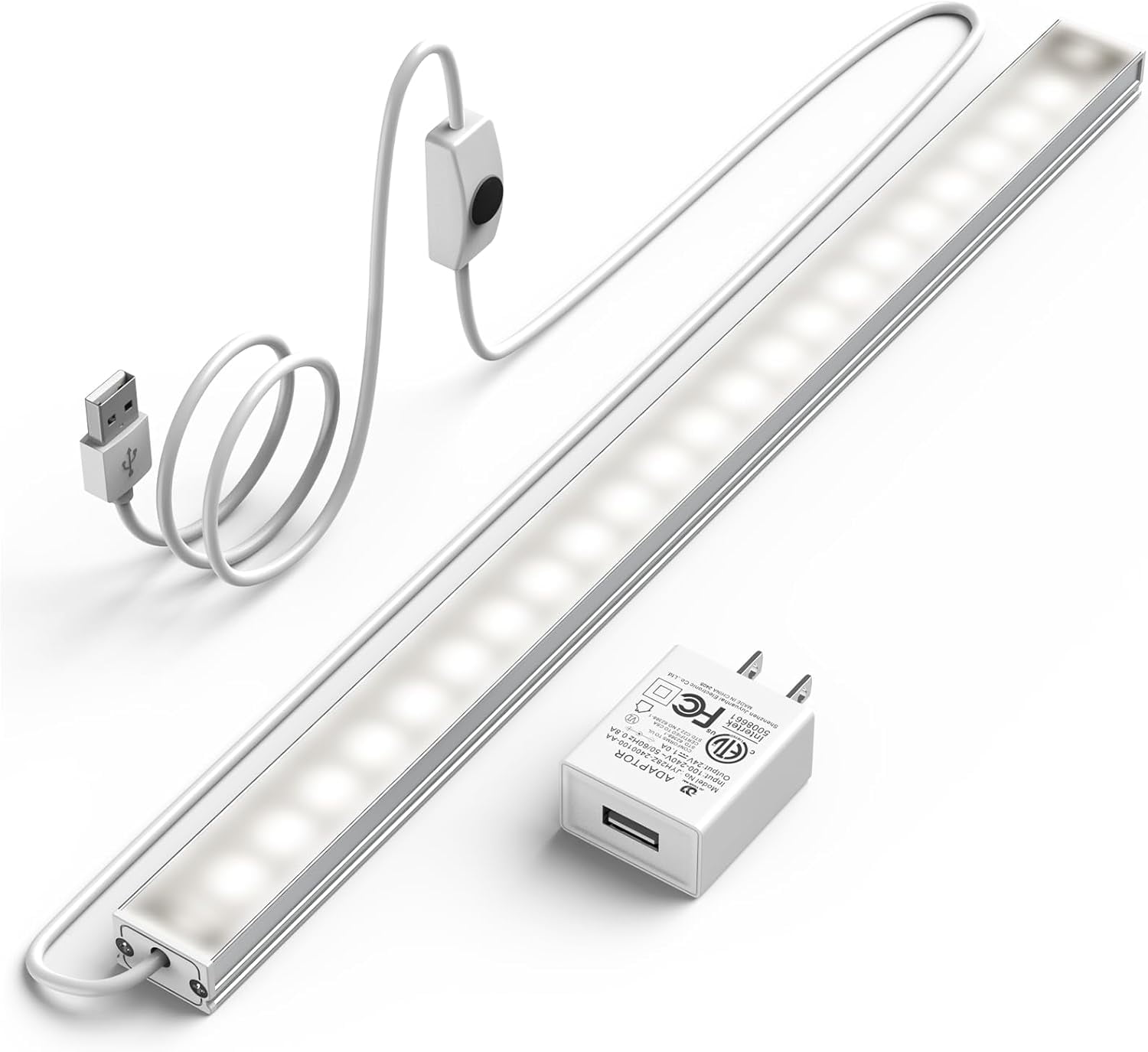 Under Cabinet Led Lighting, 12 Inch Light Strip Bar, Daylight White ...
