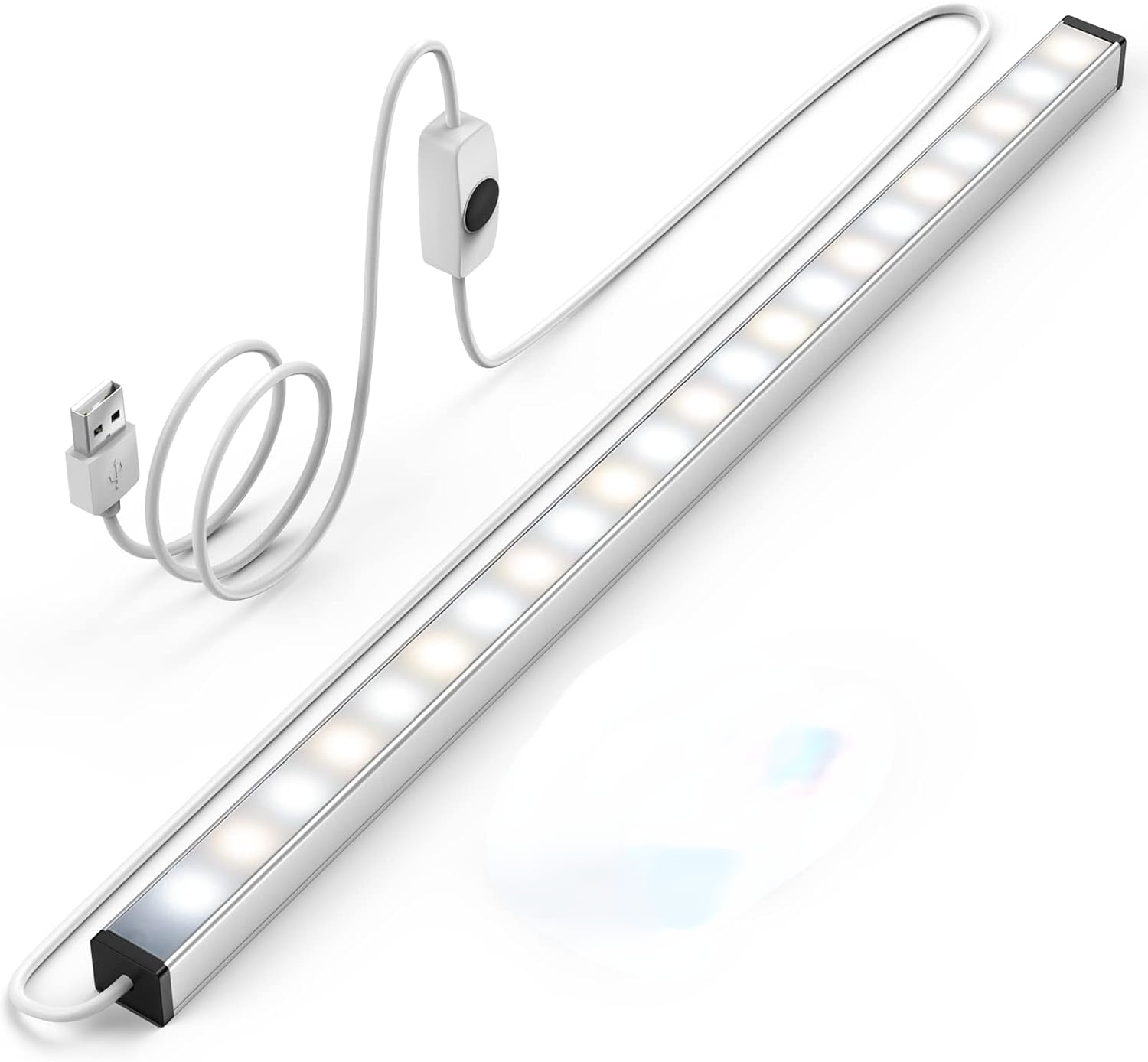 Under Cabinet Led Lighting, 12 Inch Light Strip Bar, Daylight White ...