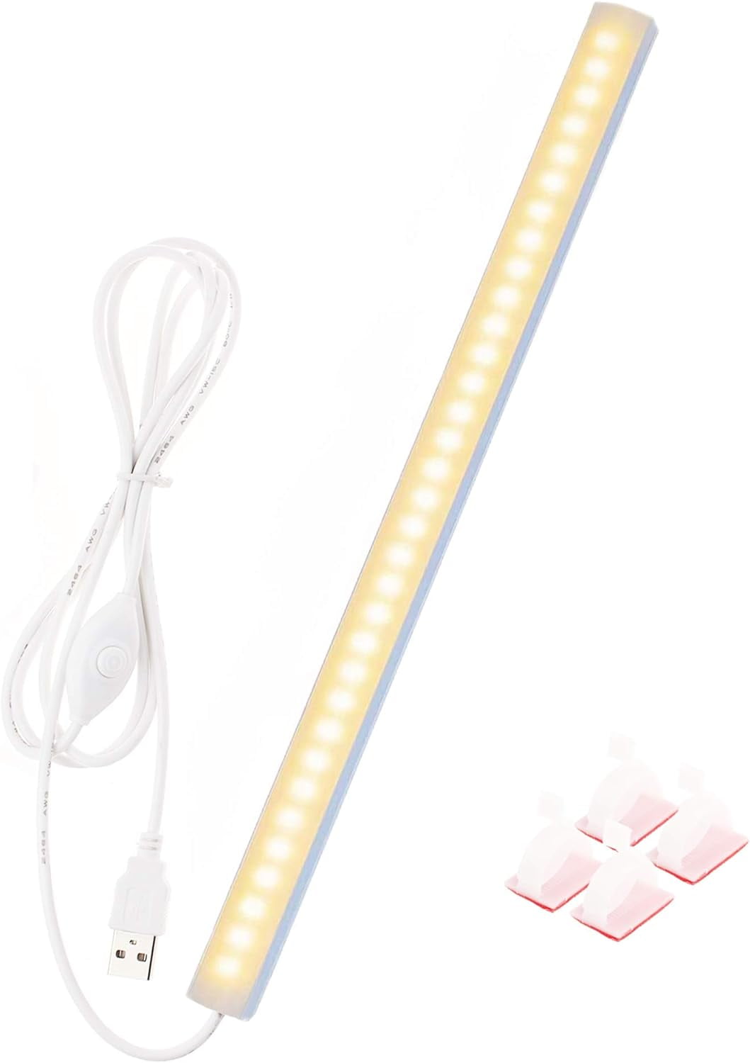 Under Cabinet Lighting, 12Inch LED Sink Light with Memory Function ...