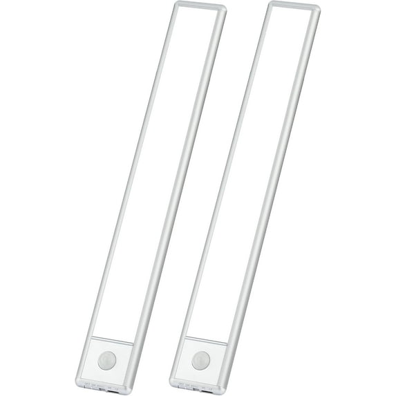 Under Cabinet Lighting, 16" Rechargeable Motion Sensor Light Indoor, 2 ...