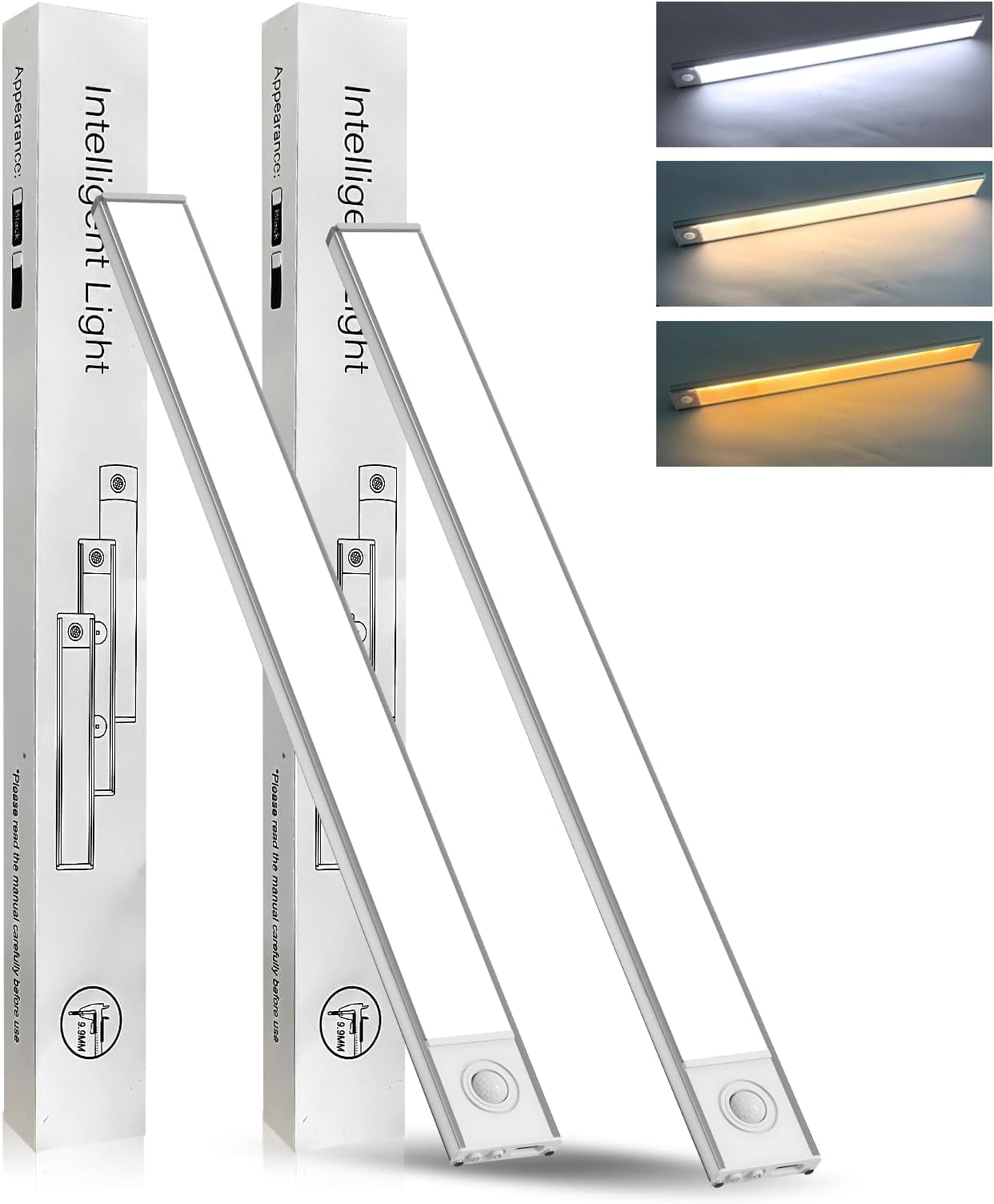 Under Cabinet Lighting, Motion Sensor Kitchen Light Indoor, 1800mAh ...