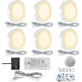 Under Cabinet Lighting Plug in with Wireless Touch Dimmer Switch ...