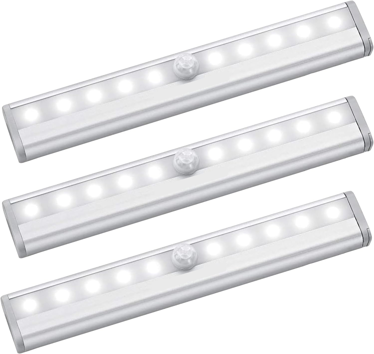 Under Cabinet Lights, Motion Sensor 10 LED Light Indoor - Light Strips ...