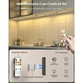 Under Cabinet Lights Wireless, 12'' Rechargeable Motion Sensor Light ...