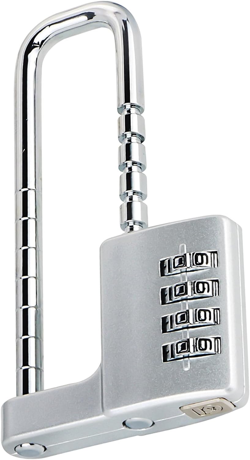 Cabinet Locks Long Shackle Combination Lock Locker Lock Stainless Steel ...