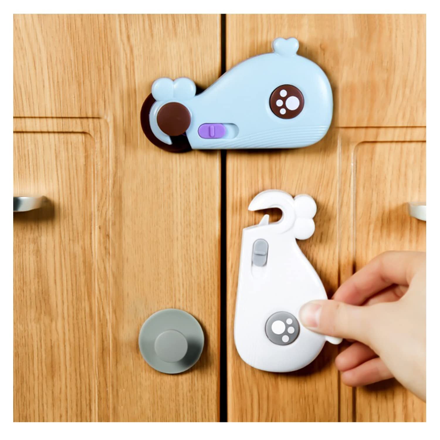 Cabinet Locks for Baby Safety, Childproof Cabinet Latches, Child Drawer ...