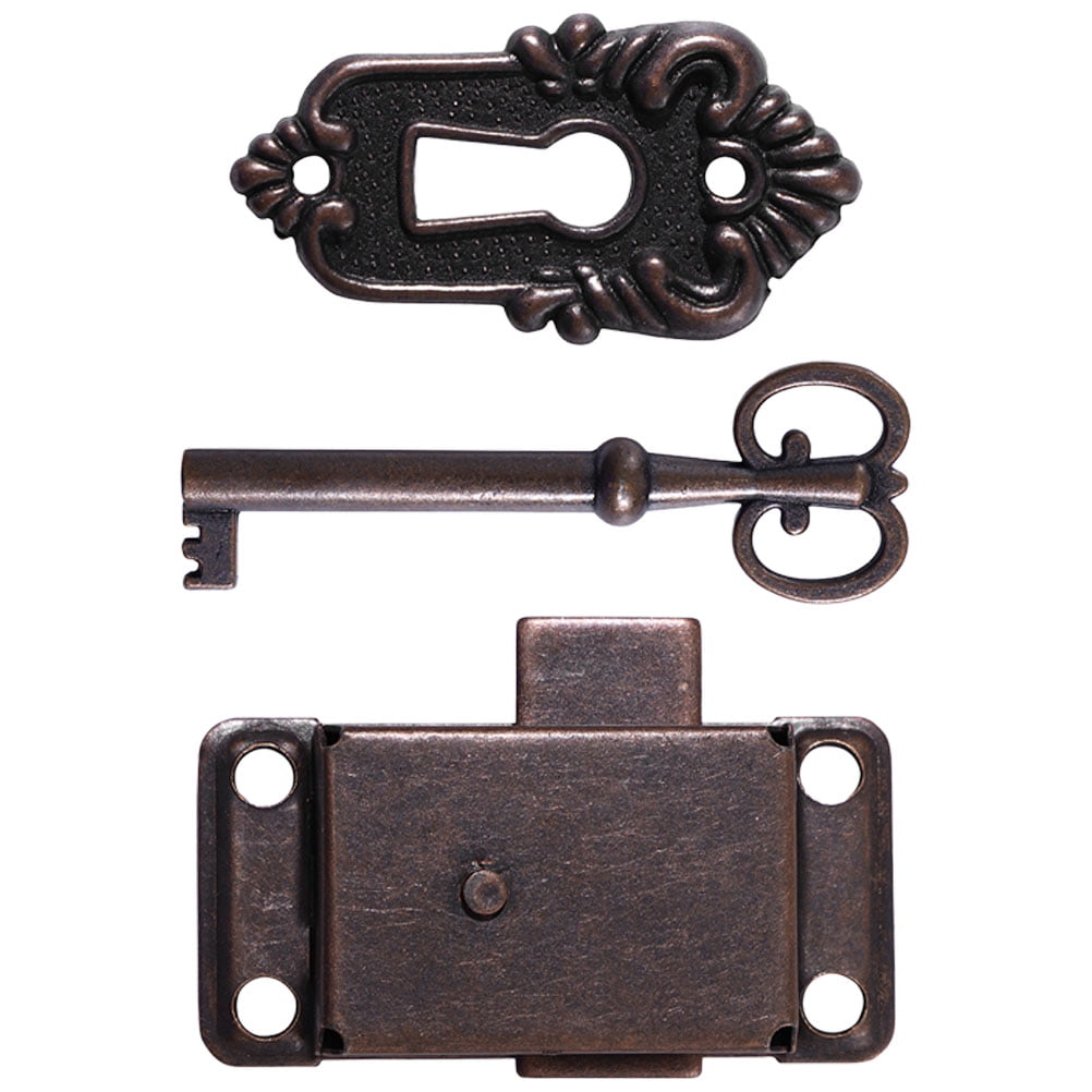 MOKKHNB Cabinet Lock Zinc Alloy 1 Set 2.1X1.4X0.3In - Walmart.com