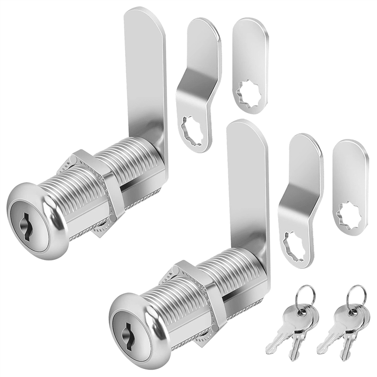 Cabinet Locks with Keys,1-1/2Inch Long Cam Locks Keyed ,Cabinet Cam ...