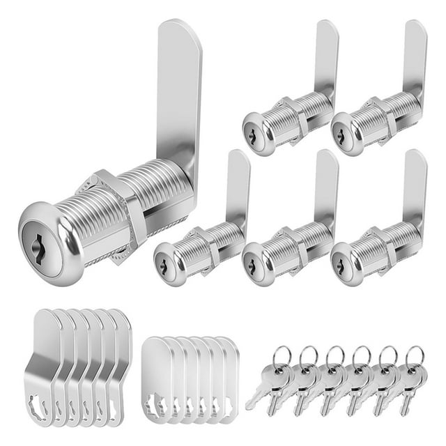 Cabinet Locks, Long Cam Locks Keyed Alike, Cabinet Cam Lock Set ...