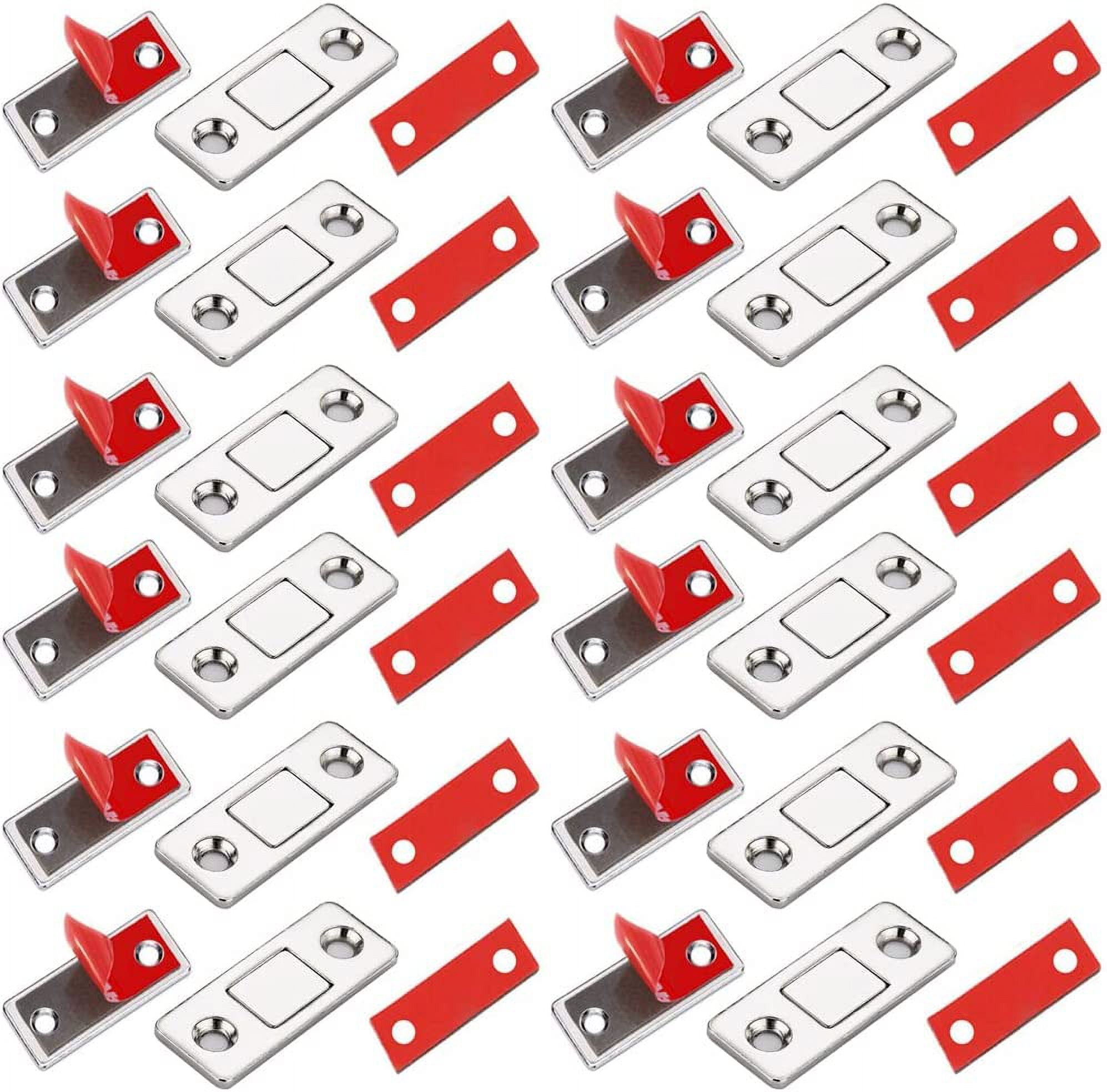 Cabinet Magnetic Catch 12 Packs Ultra Thin Door Magnets Drawer Magnet ...