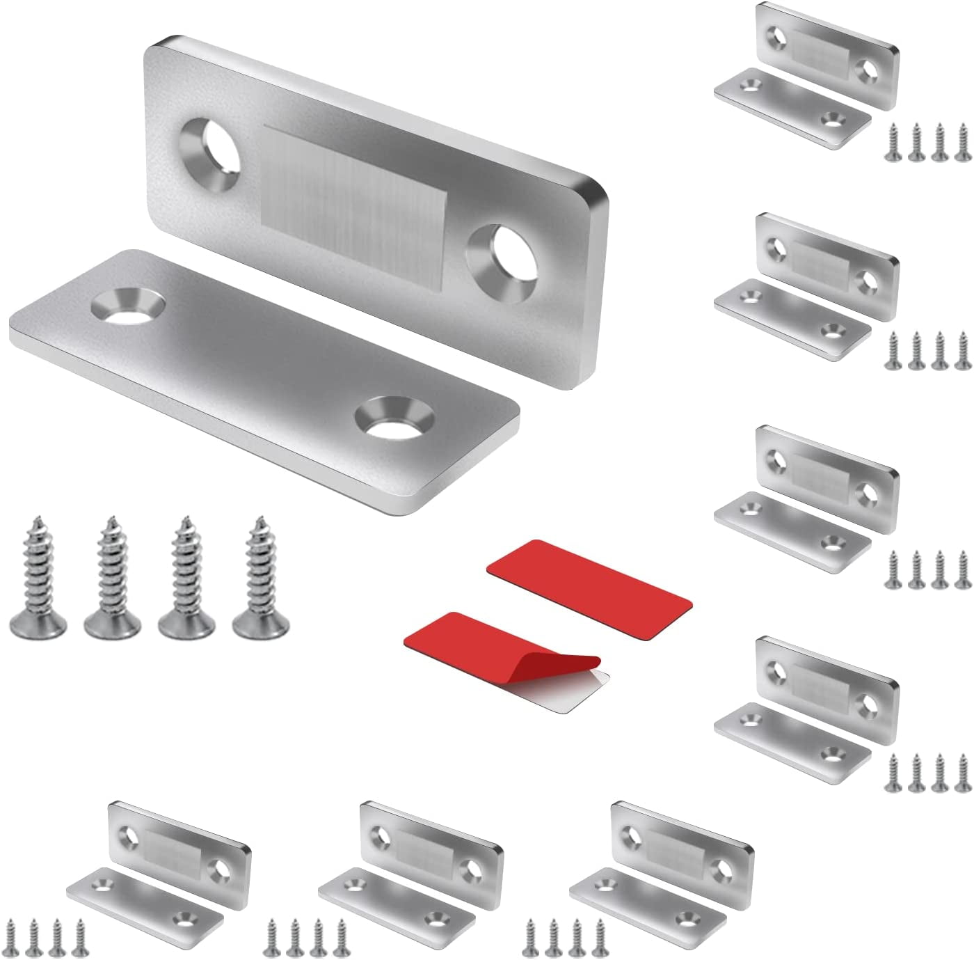 Cabinet Magnetic Catch 8 Pcs 4mm Ultra Thin Cabinet Door Magnetic Catch ...