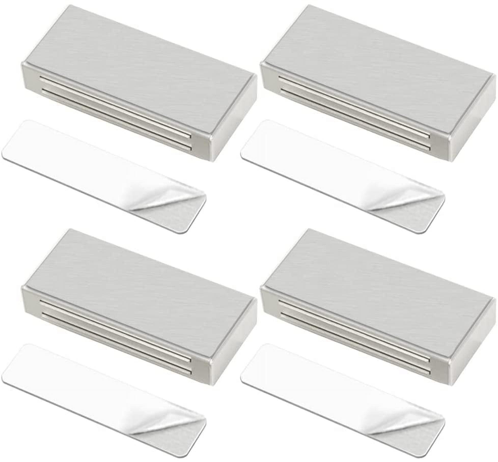 Cabinet Magnetic Catch Adhesive 4 Pack Magnetic Door Catch Strong ...