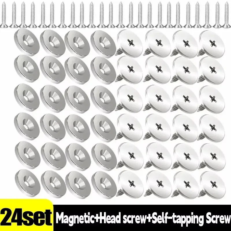 Cabinet Magnetic Catches Concealed Magnetic Closure Door Latch Kitchen ...