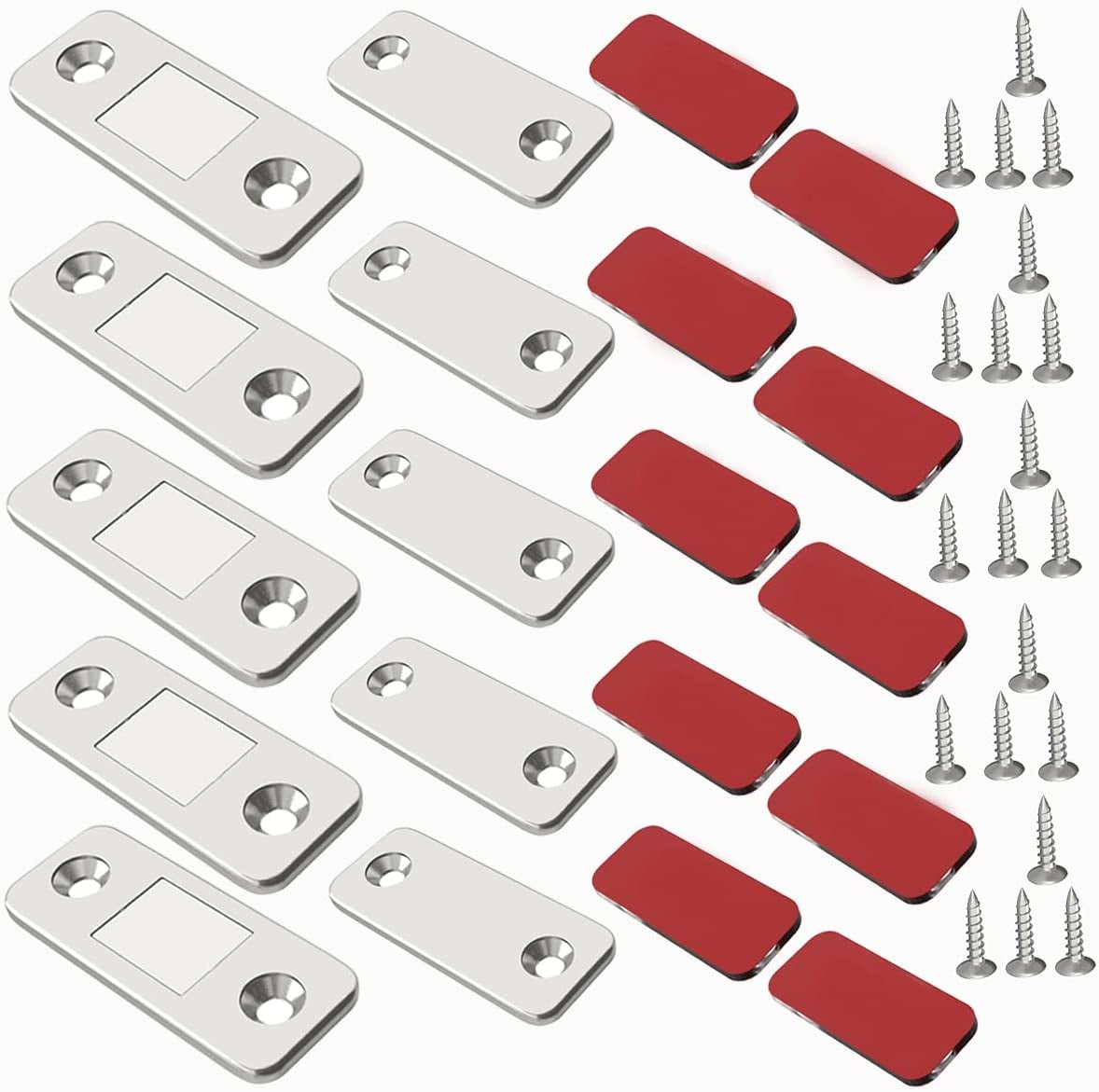 Cabinet Magnetic Door Catch Ultra-Thin Magnetic Catch Closer Cabinet ...