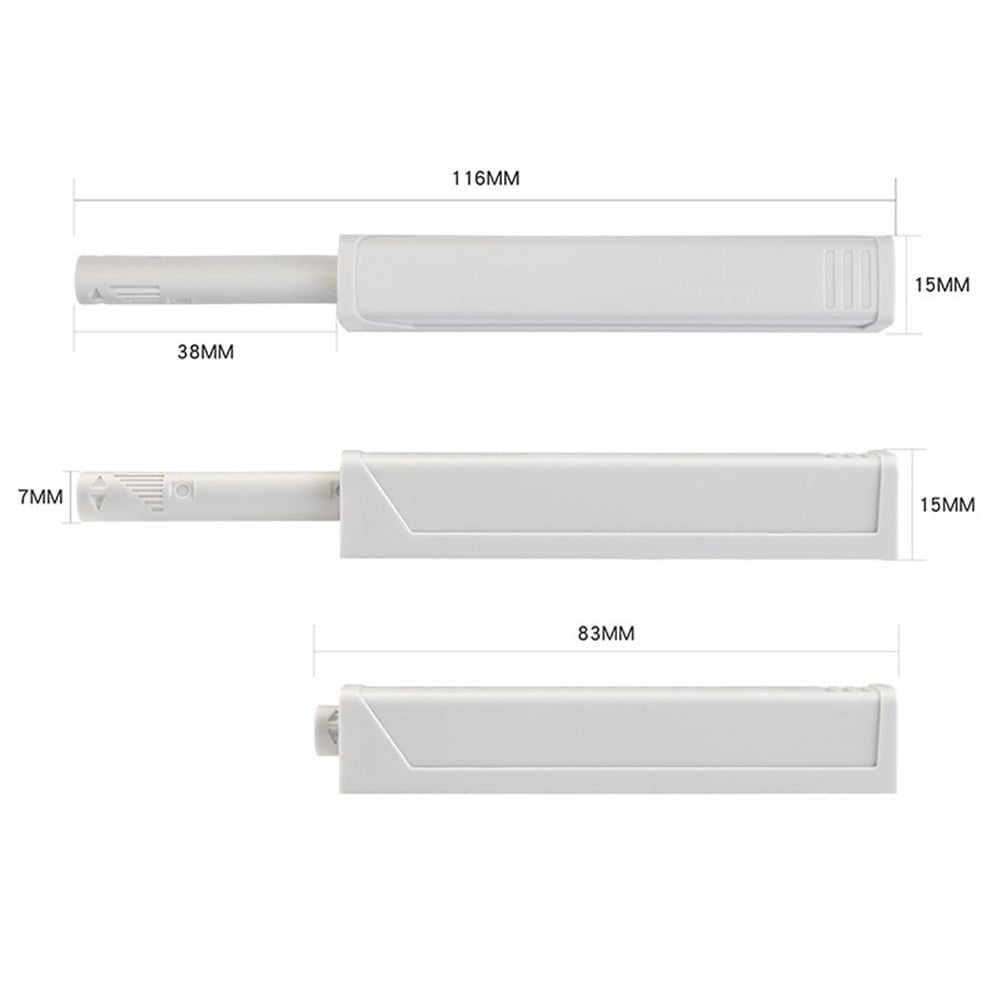 Cabinet Magnetic Push To Open Catch Latch for Kitchen Drawer Door Diy ...