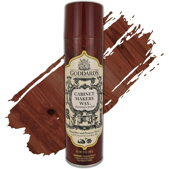 Cabinet Makers Wax Spray, Wood Furniture Polish, Conditioner and Dust ...