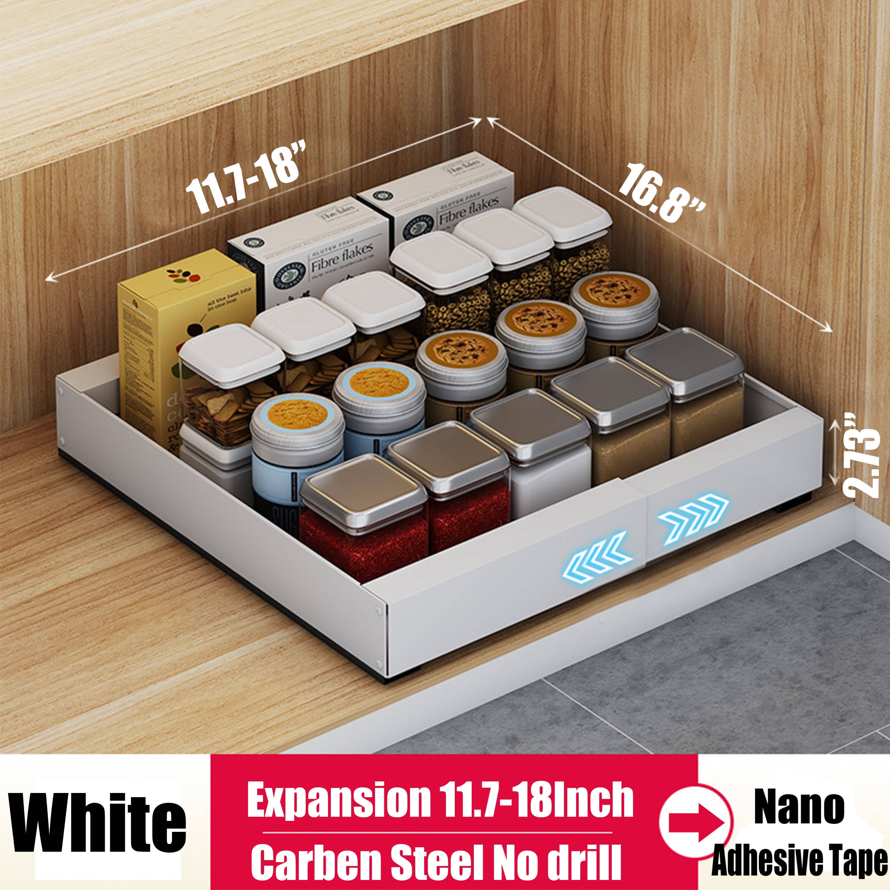 MadeSmart Bin Rack Drawer Organizer, 8 Count - Walmart.com