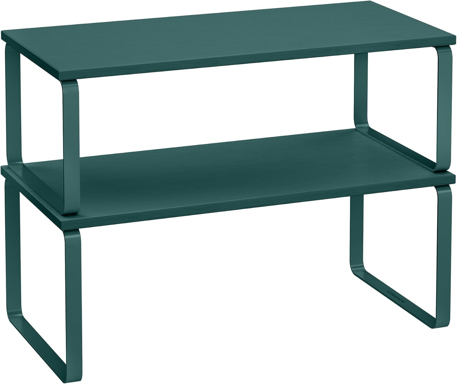 Cabinet Organizer Shelf, Set of 2 Kitchen Counter Shelves, Kitchen ...