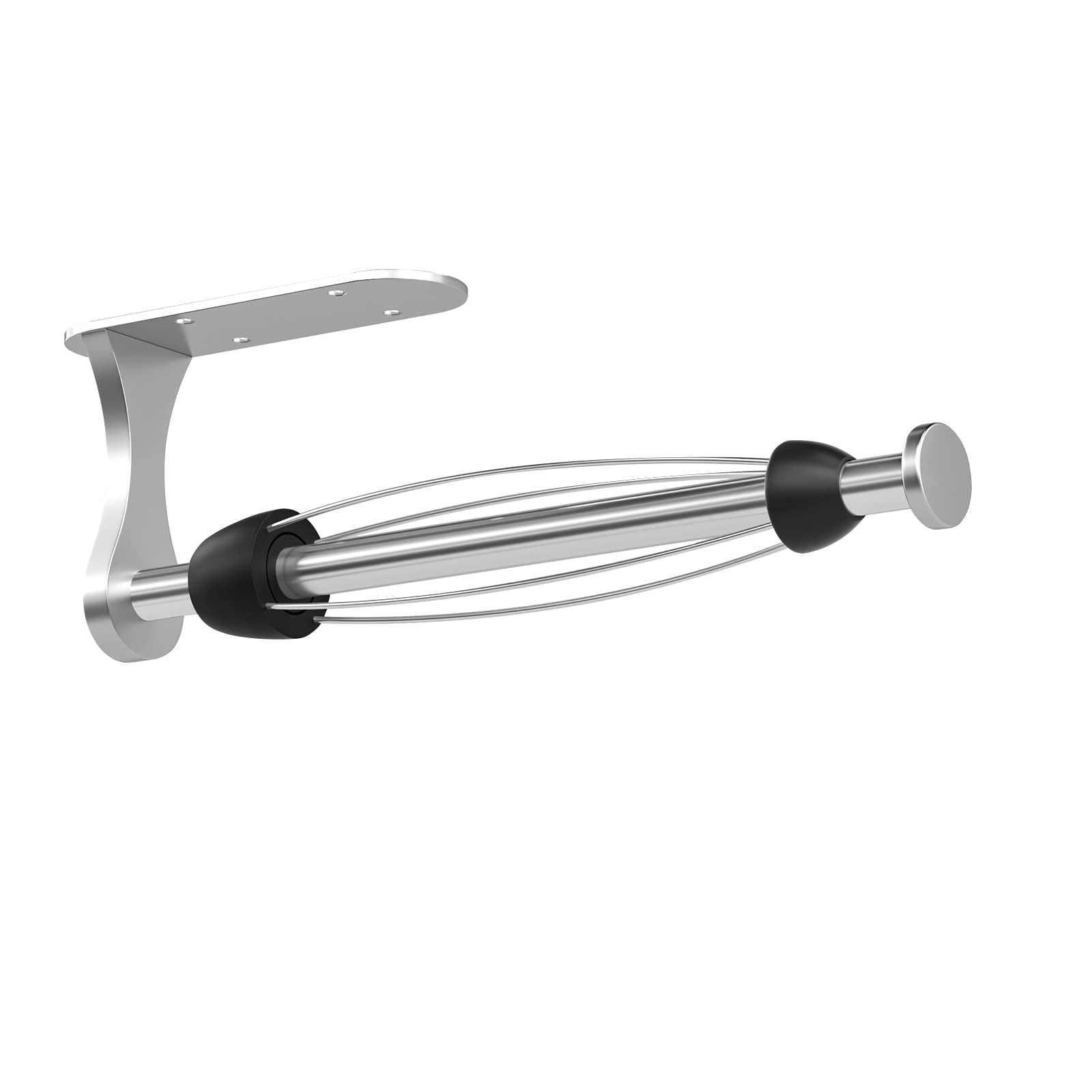 Under Cabinet Paper Towel Holder with Ratchet Mechanism, One-Handed ...