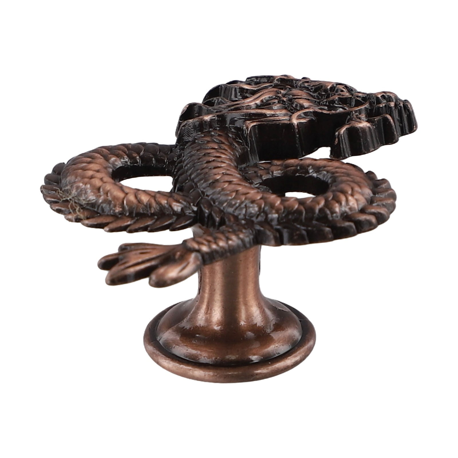 Cabinet Pull Drawer Knobs Wardrobe Door Handle Retro Dragon Shape ...