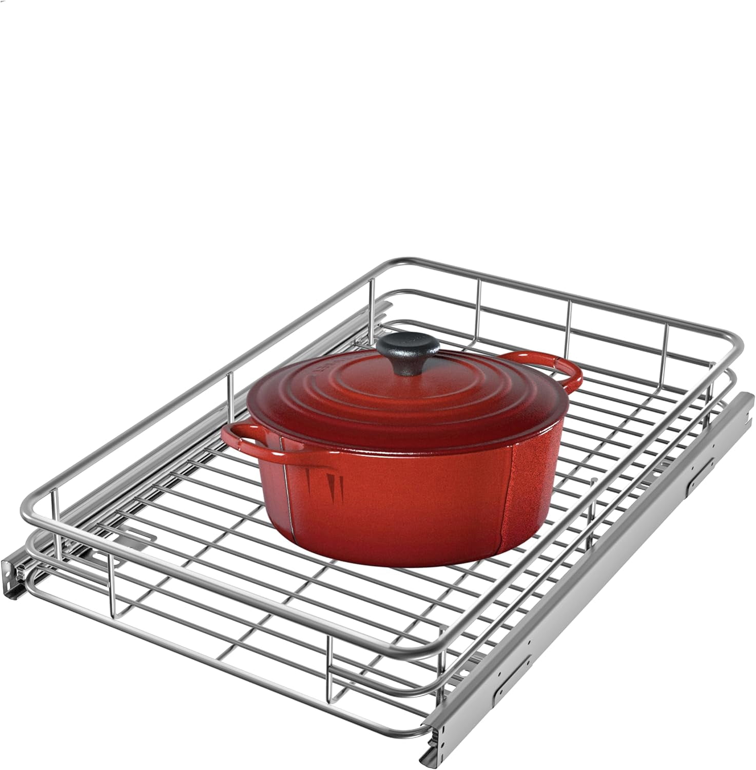 Cabinet Pull Out Shelves (15"W x 21"D), Heavy-Duty Pull Out Shelves for ...