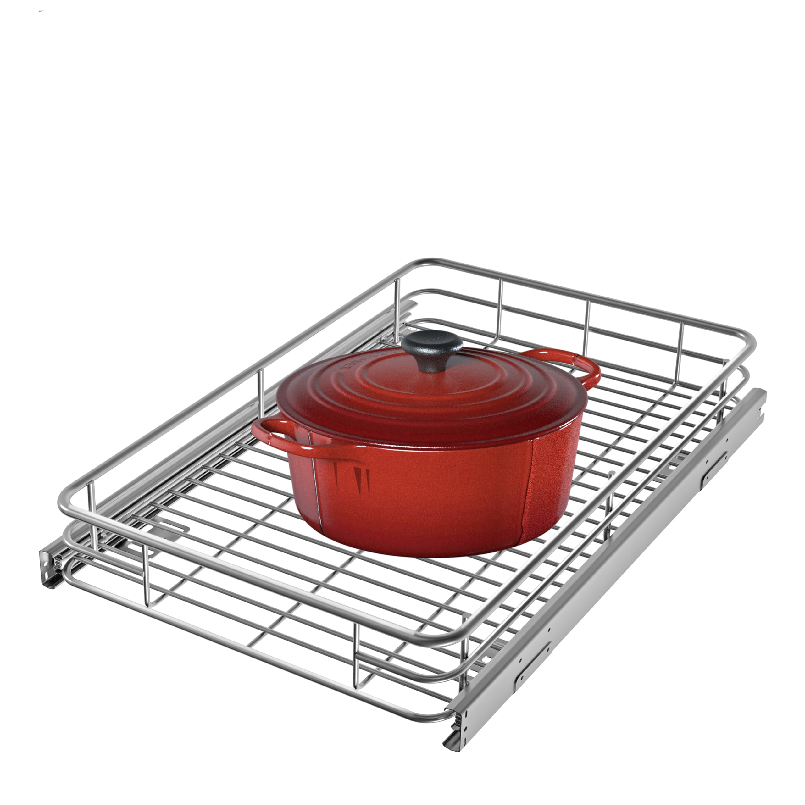 Cabinet Pull Out Shelves (15"W x 21"D), Heavy-Duty Pull Out Shelves for ...