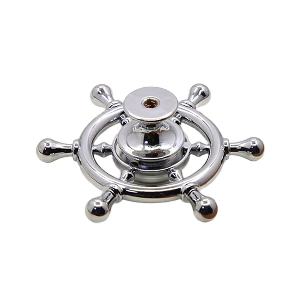 Cabinet Pull Zincs Alloy Dressers Knob Rotating Wheel Drawer Pulls ...