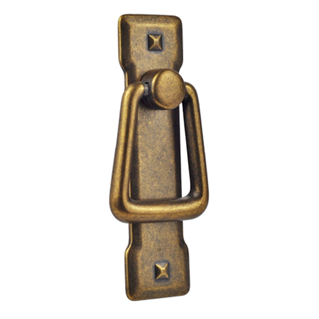 Cabinet Pull Zincs Alloy Dressers Knob Vintage Wardrobe Rings Pulls ...