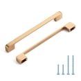 Cabinet Pulls 6-1/4 Inch Hole Spacing Wide Base Kitchen Cabinet Handles ...