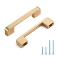 Cabinet Pulls 6-1/4 Inch Hole Spacing Wide Base Kitchen Cabinet Handles ...