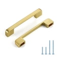 Cabinet Pulls 6-1/4 Inch Hole Spacing Wide Base Kitchen Cabinet Handles ...