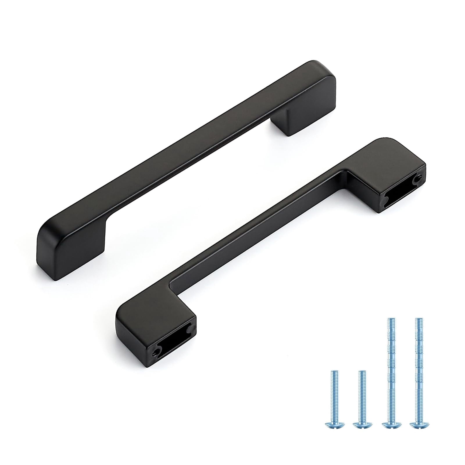 Cabinet Pulls 6-1/4 Inch Hole Spacing Wide Base Kitchen Cabinet Handles ...