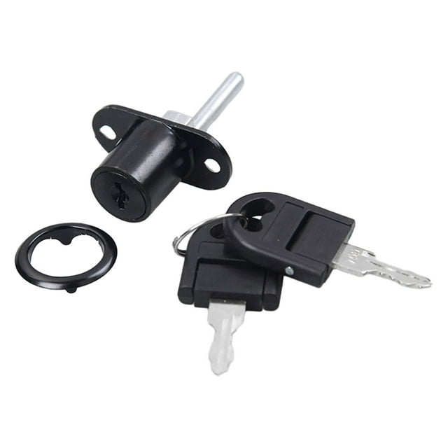 Cabinet Push Plunger Lock Zinc Alloy Plunger Lock for Locker Showcase ...