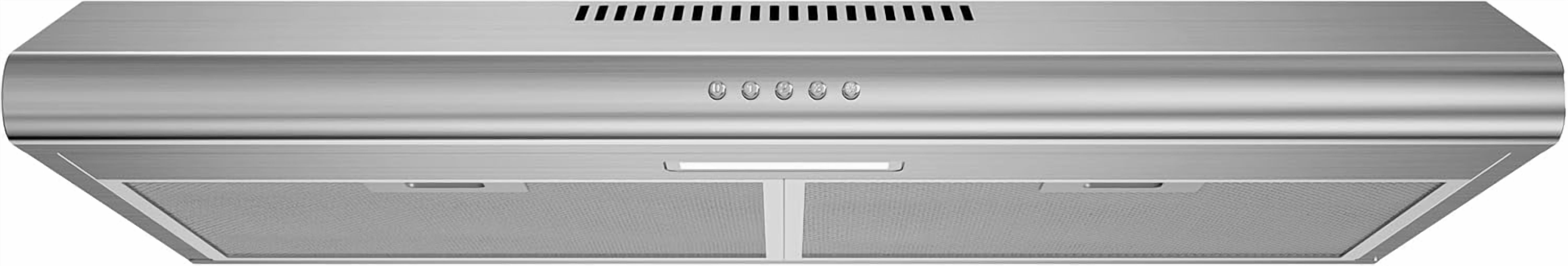 Under Cabinet Range Hood 30 Inch, Ducted/Ductless Convertible Vent Hood ...