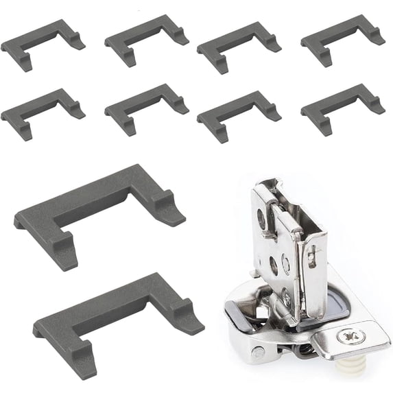 Cabinet Restrictor Clips (10 Pack)- 86 Degree Angle Restrictor Hinges ...