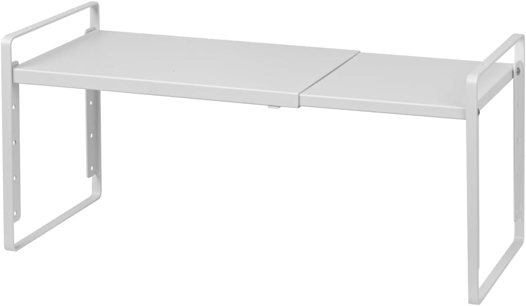 Cabinet Shelf Organizer Expandable 5 Heights Adjustable Stackable Rack ...