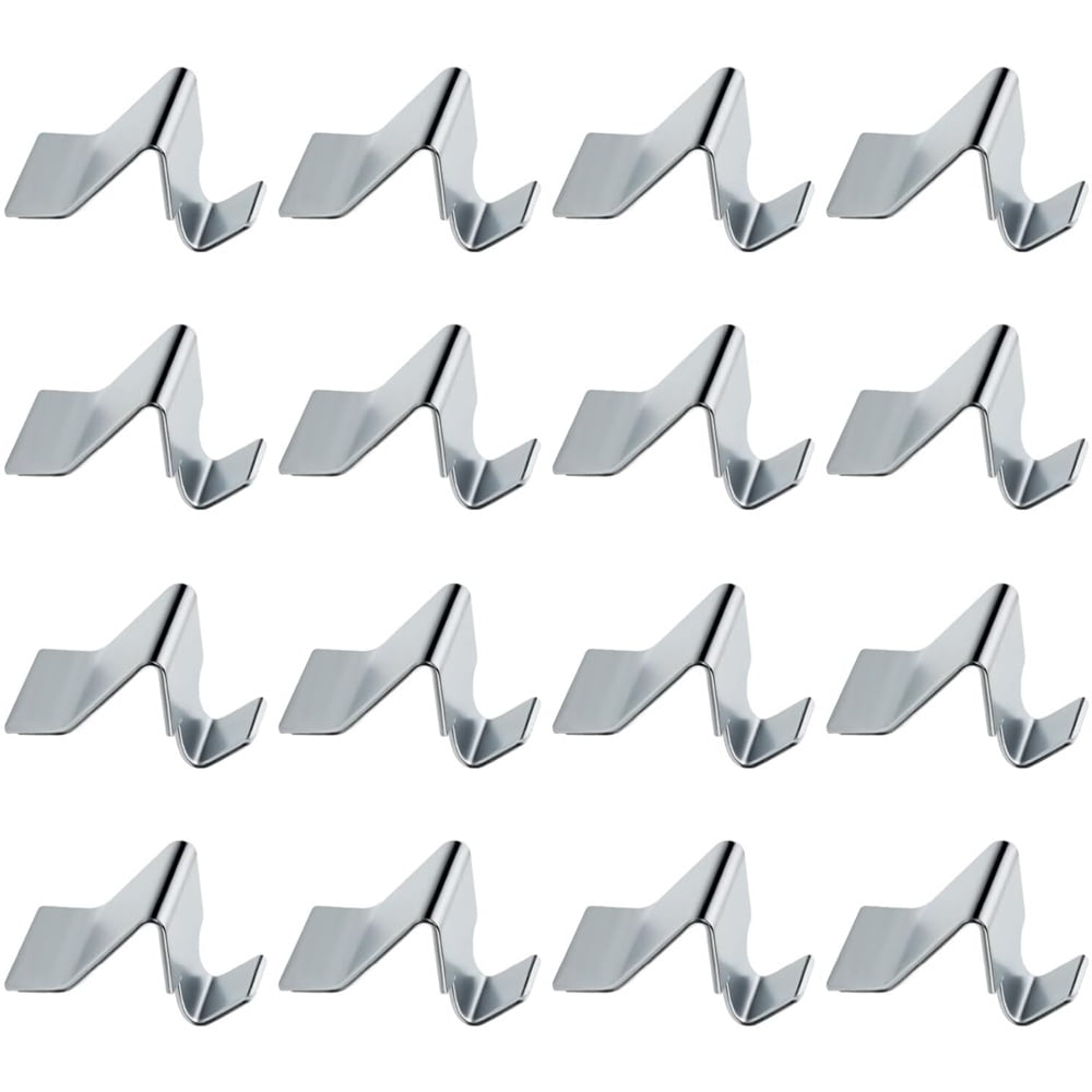 Cabinet Shelf S-Clip,18 Pack Metal Shelving Brackets Clips,Heavy Duty ...