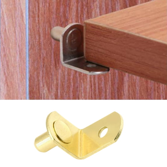 Cabinet Shelf Support Pins L Shaped, Shelf Brackets with Rubber Sleeve ...