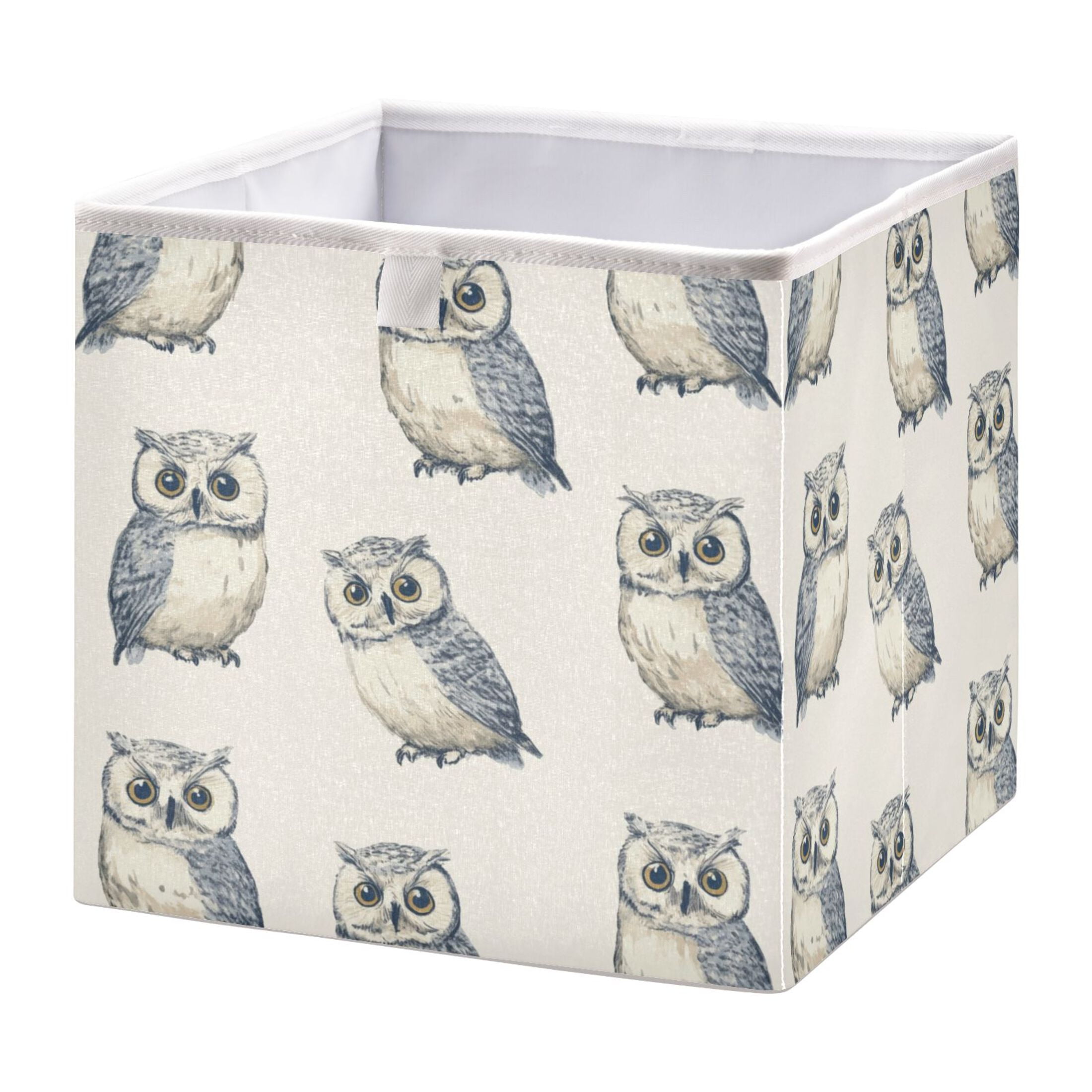 Cabinet Storage Basket 11.02x11.02x11.02 Inches Storage Box Foldable ...