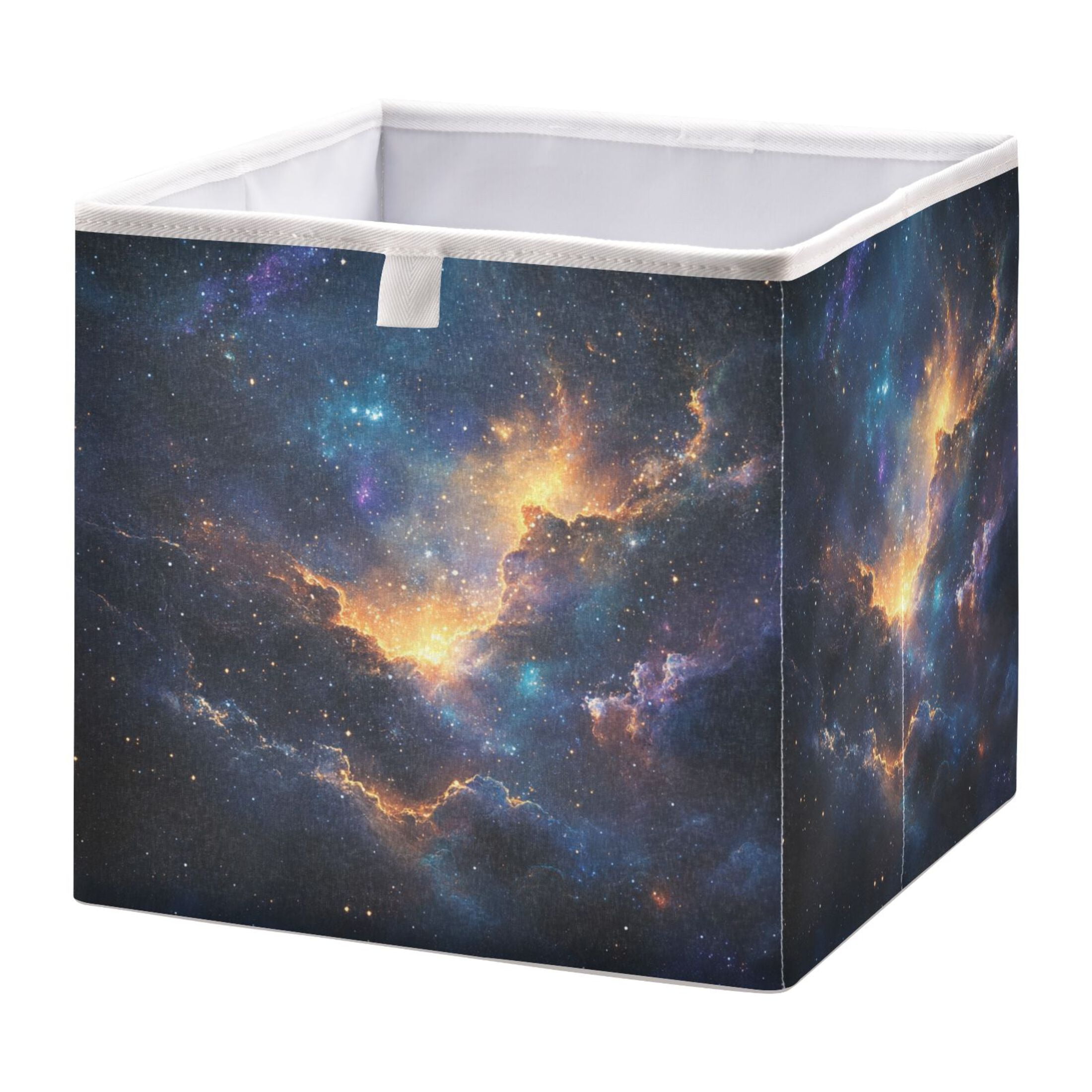 Cabinet Storage Basket 11.02x11.02x11.02 Inches Storage Box Foldable ...
