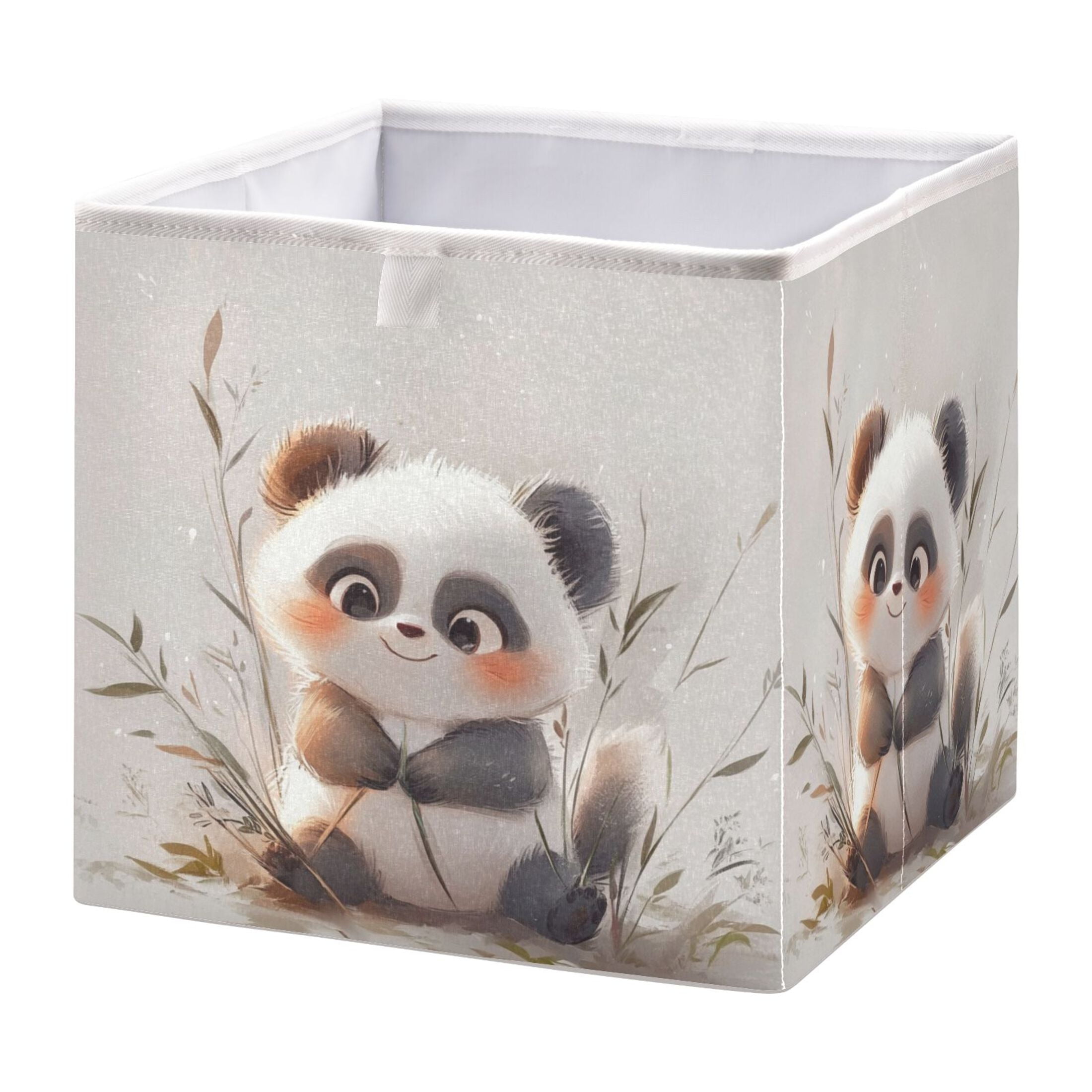 Cabinet Storage Basket 11.02x11.02x11.02 Inches Storage Box Foldable ...