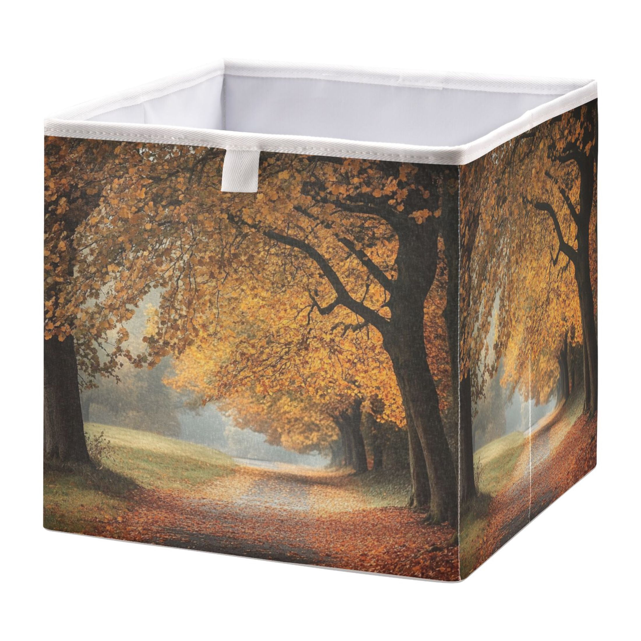 Cabinet Storage Basket 11.02x11.02x11.02 Inches Storage Box Foldable ...
