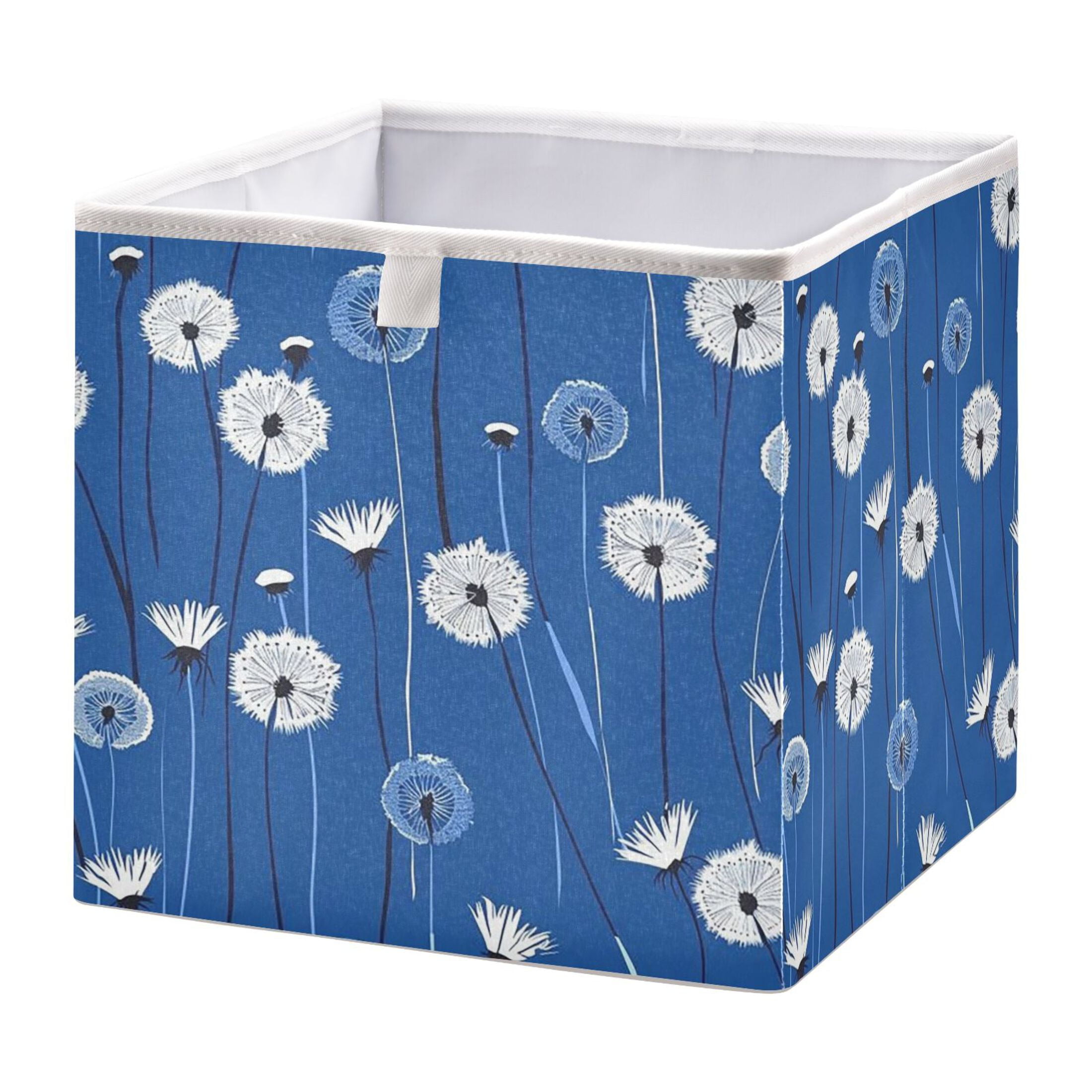 Cabinet Storage Basket 11.02x11.02x11.02 Inches Storage Box Foldable ...