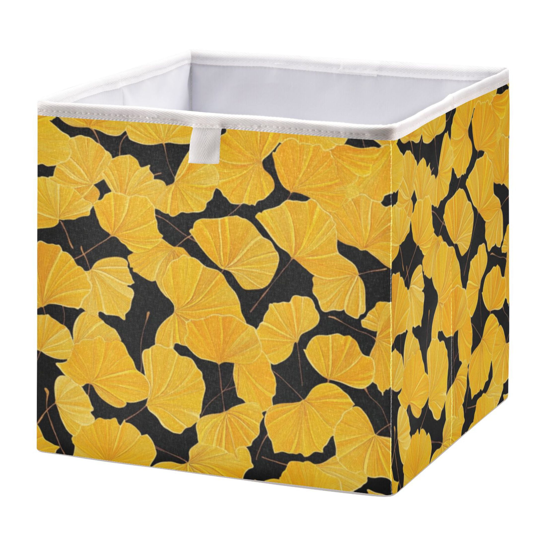 Cabinet Storage Basket 11.02x11.02x11.02 Inches Storage Box Foldable ...