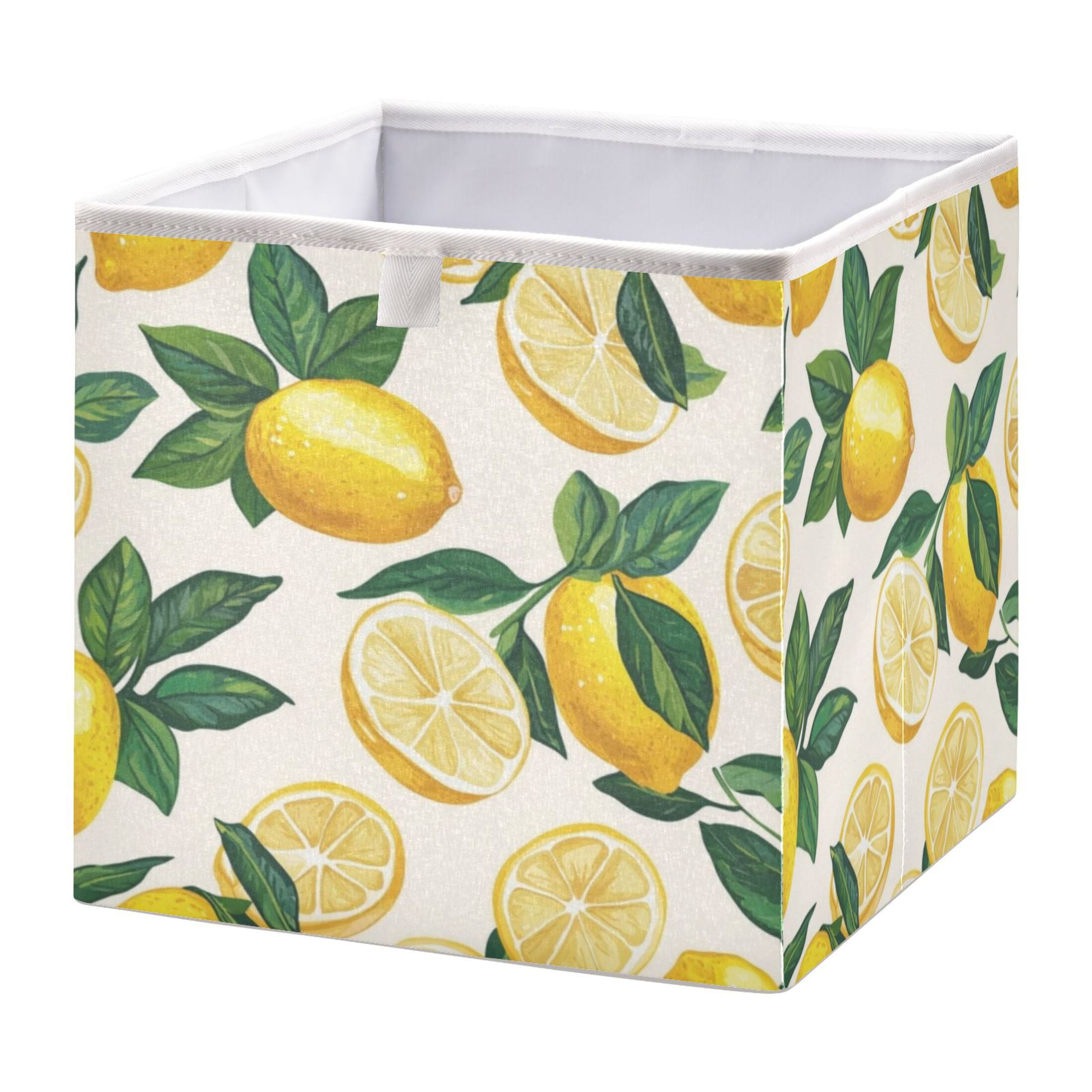 Cabinet Storage Basket 11.02x11.02x11.02 Inches Storage Box Foldable ...