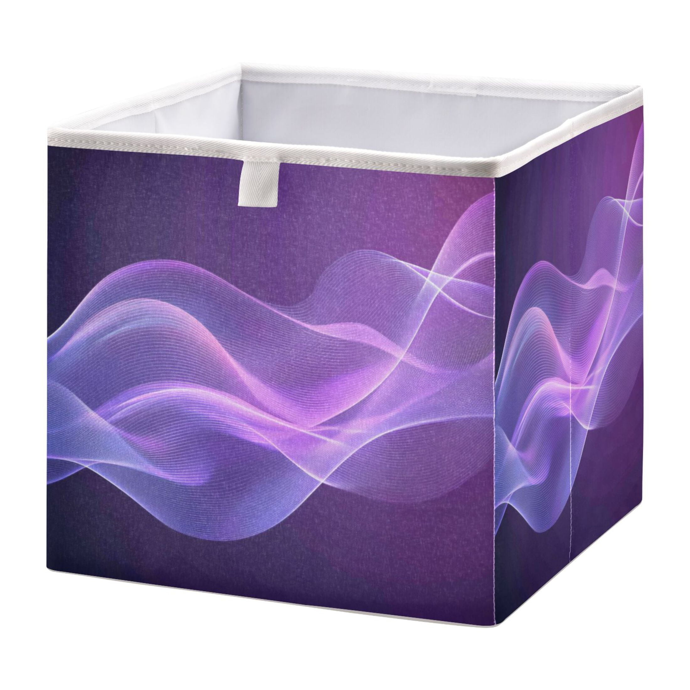 Cabinet Storage Basket 11.02x11.02x11.02 Inches Storage Box Foldable ...