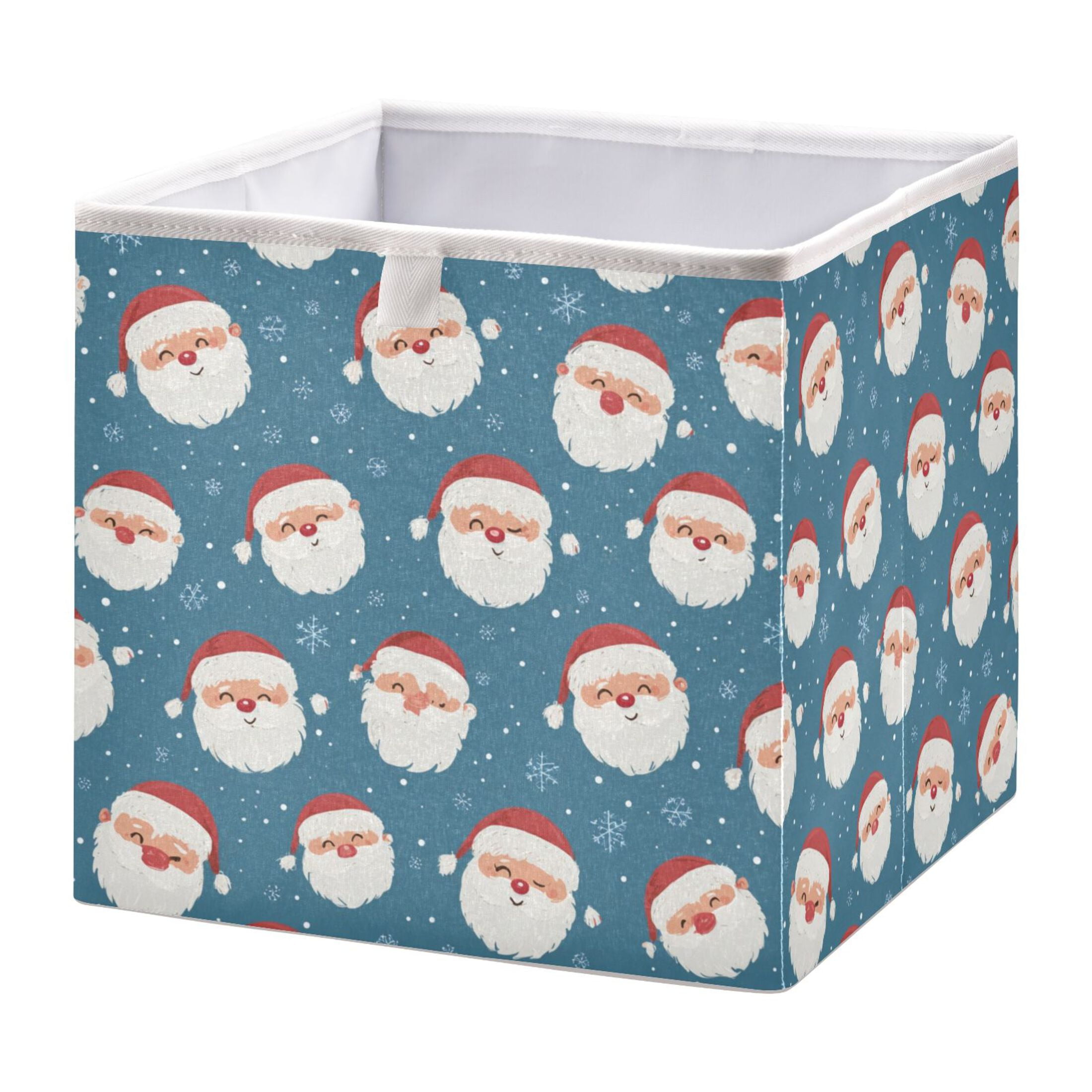 Cabinet Storage Basket 11.02x11.02x11.02 Inches Storage Box Foldable ...