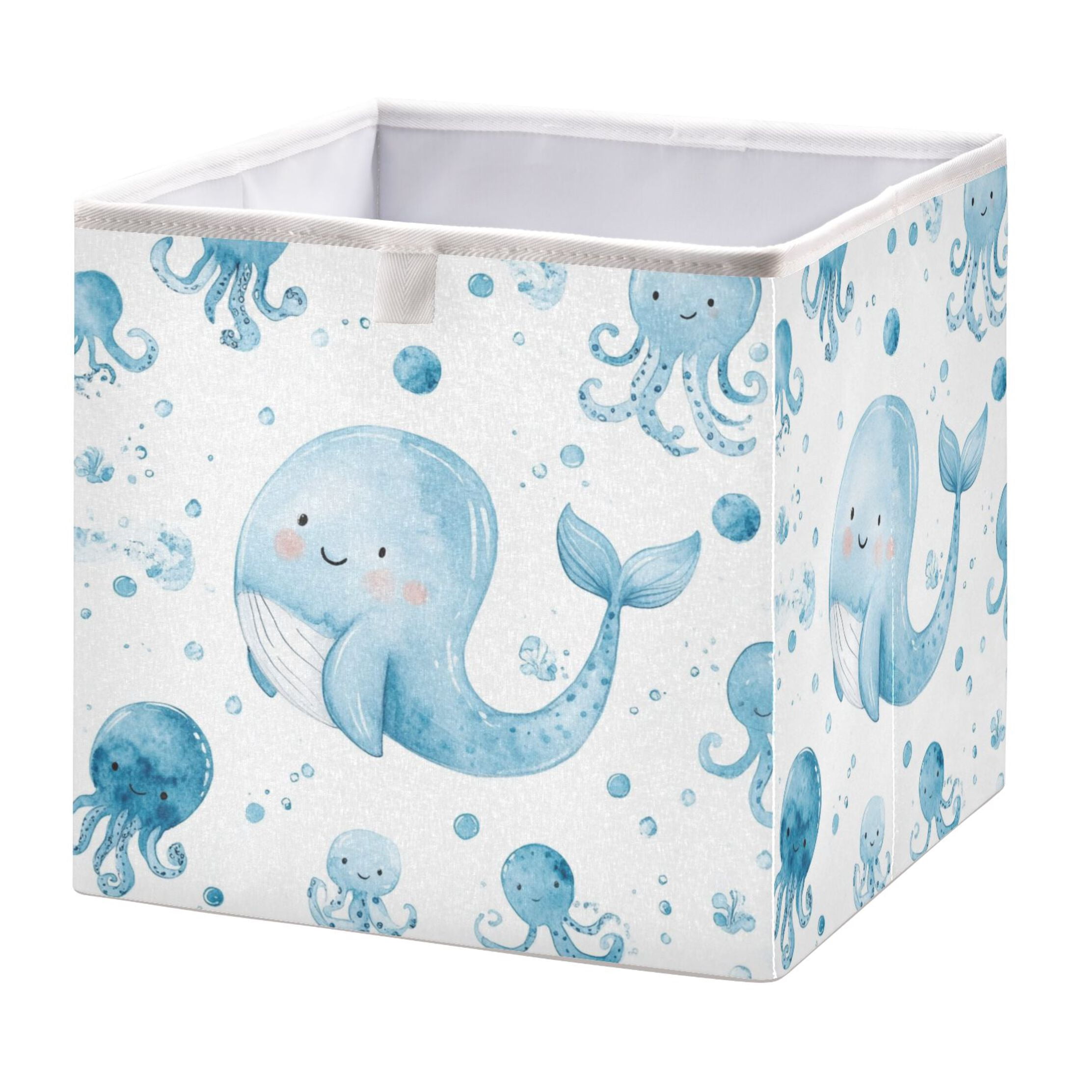 Cabinet Storage Basket 11.02x11.02x11.02 Inches Storage Box Foldable ...