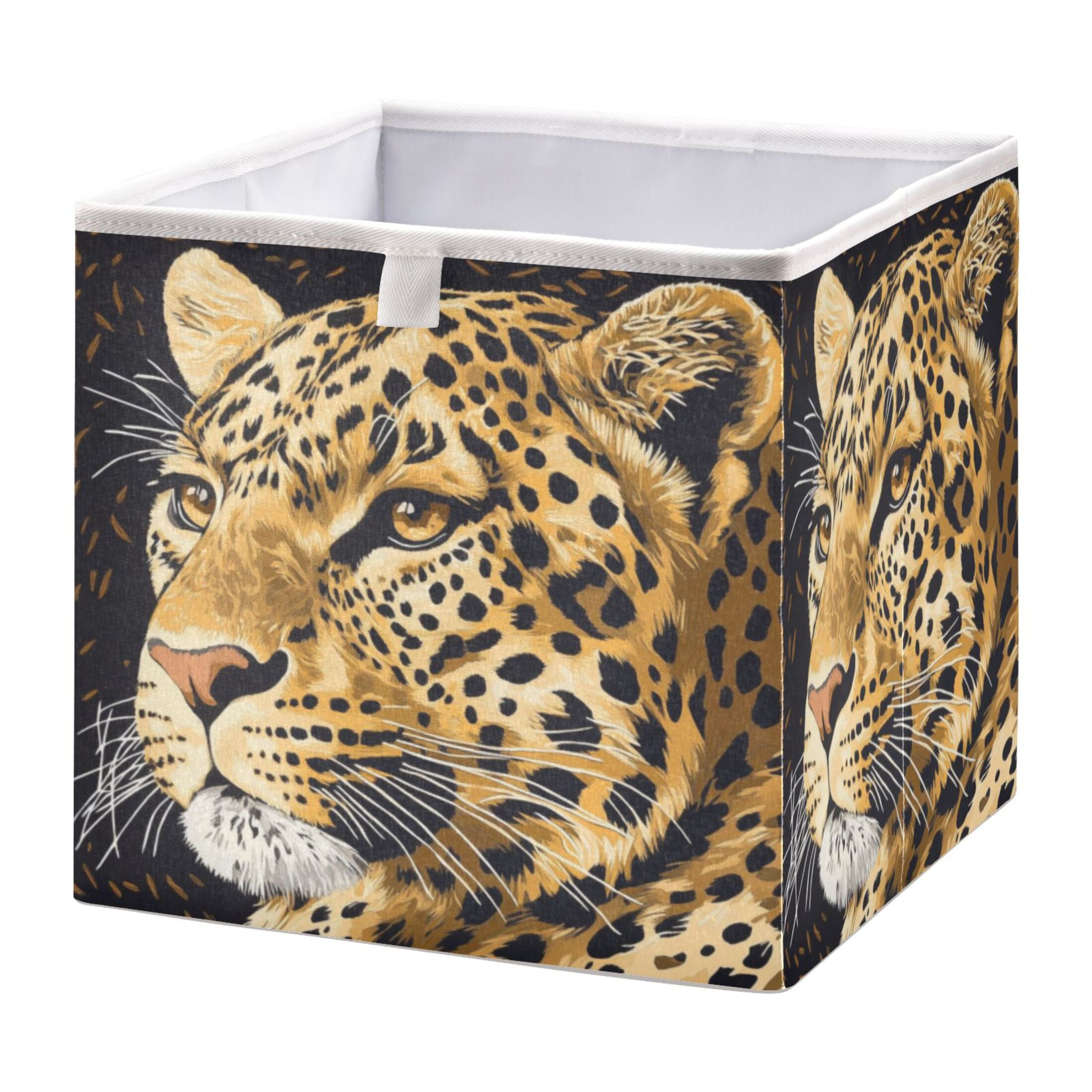 Cabinet Storage Basket 11.02x11.02x11.02 Inches Storage Box Foldable ...